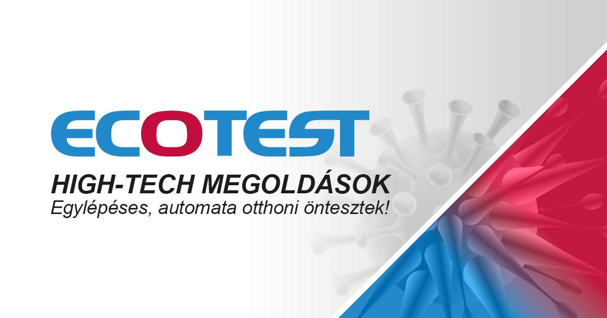 ECOTEST otthoni COVID-19 & influenza gyorstesztek | Ecotest.hu